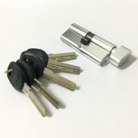 China Brass Aluminum Door Lock Cylinder Single Open 70mm Cylinder Door Lock Custom Size for sale