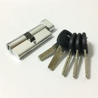 China Brass Aluminum Door Lock Cylinder Single Open 70mm Cylinder Door Lock Custom Size for sale