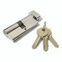 China Single Open Aluminum Brass Cylinder Custom Size Door Lock Barrel 70mm for sale