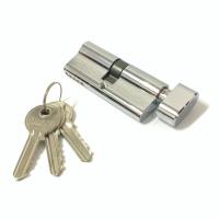China Single Open Aluminum Brass Cylinder Custom Size Door Lock Barrel 70mm for sale