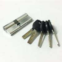 China Double Open Aluminum Brass Cylinder 70mm Cylinder Lock For Door for sale