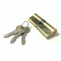 China Double Open Zinc Brass Cylinder Customized 80mm Cylinder Lock for sale