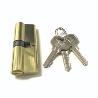 China Double Open Zinc Brass Cylinder Customized 80mm Cylinder Lock for sale