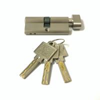 China Single Open Zinc Brass Cylinder Custom Size 70mm Lock Barrel for sale