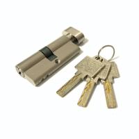 China Single Open Zinc Brass Cylinder Custom Size 70mm Lock Barrel for sale