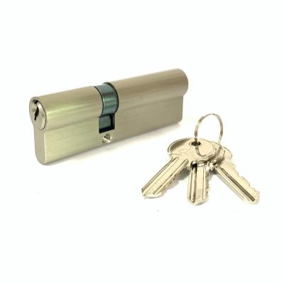 China 90mm Euro Double Cylinder Lock Customized Cylinder Door Lock for sale