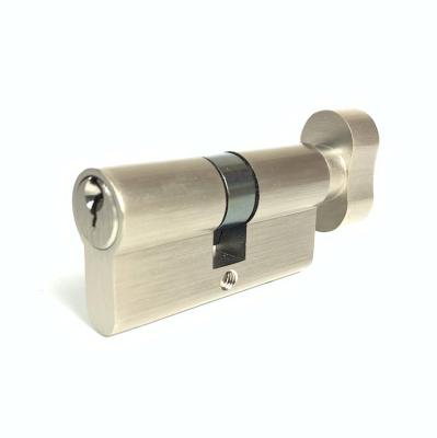 China Brass Euro Cylinder Lock Customized Euro Single Cylinder 60mm for sale