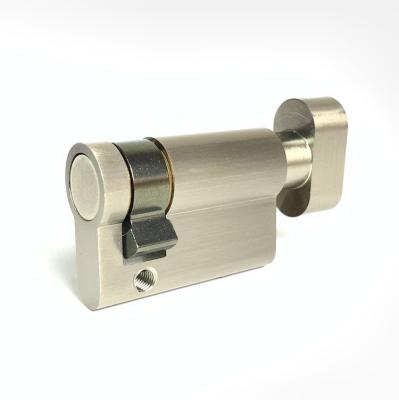 China 40mm 45mm 50mm 55mm 60mm Thumbturn Cylinder Lock Euro Profile Half Knob Cylinder for sale
