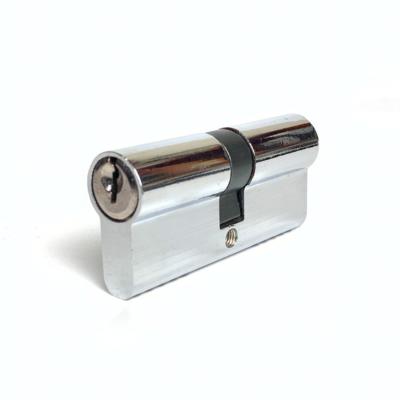 China Double Open Iron Cylinder Lock Customized 70mm Door Lock Cylinder for sale