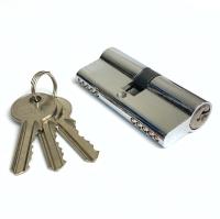 China Double Open Iron Cylinder Lock Customized 70mm Door Lock Cylinder for sale