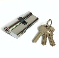 China Double Open Iron Cylinder Lock Customized 70mm Door Lock Cylinder for sale