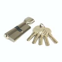 China Zinc Alloy 70mm Euro Cylinder Customized Single Cylinder Lock With Brass Core for sale