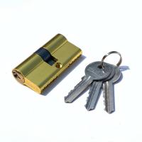 China 60mm Aluminium Door Lock Cylinder Double Open Euro Lock Cylinders Customized for sale