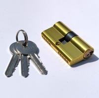 China 60mm Aluminium Door Lock Cylinder Double Open Euro Lock Cylinders Customized for sale