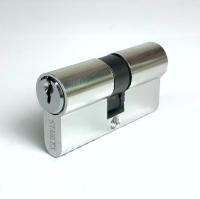 China Customized Aluminum Cylinder Lock 60mm Euro Barrel Lock SN CP SB AB MAB AC Finish for sale