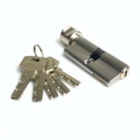 China 70mm Aluminum Brass Cylinder Single Open Aluminum Cylinder Lock for sale