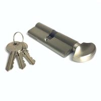 China Single Open Cylinder Key Lock 80mm Door Cylinder Customized for sale