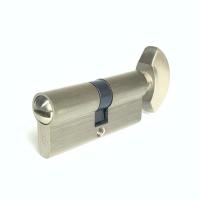 China Brass Bathroom Door Lock Cylinder 70mm WC Cylinder SN CP SB AB MAB AC Finish for sale
