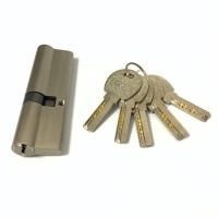 China Custom Size Double Sided Cylinder Locks Brass 100mm Cylinder Lock for sale