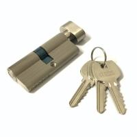 China 70mm Brass Cylinder Lock Customized Single Thumbturn Cylinder for sale
