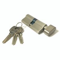 China 70mm Brass Cylinder Lock Customized Single Thumbturn Cylinder for sale