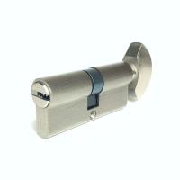 China Customized Single Open Cylinder SN CP GP SB AB MAB AC BLACK Euro Cylinder 70mm With Brass Core for sale