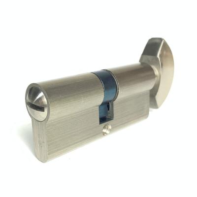 China WC Zinc Cylinder Lock 70mm Bathroom Lock Cylinder Customized for sale
