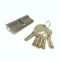 China Zinc Alloy Cylinder Lock Silver 70mm Barrel Lock Custom Size for sale