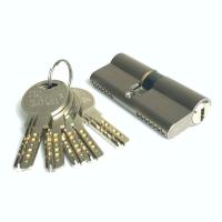 China Zinc Alloy Cylinder Lock Silver 70mm Barrel Lock Custom Size for sale