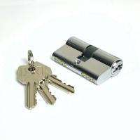 China 54mm Keyway Cylinder Brass Double Cylinder Locks Custom Size for sale