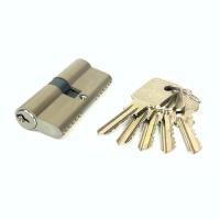 China Customized Zinc Brass Cylinder 70mm Bathroom Door Cylinder Various Colors Available for sale