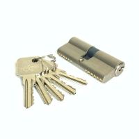 China Customized Zinc Brass Cylinder 70mm Bathroom Door Cylinder Various Colors Available for sale