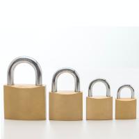 China Thick High Security Padlock Durable Brass Pad Locks High Precision for sale