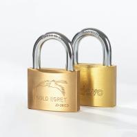 China Medium Thick High Security Padlock 20mm 25mm 30mm 40mm 50mm 60mm 70mm Brass Pad Lock for sale