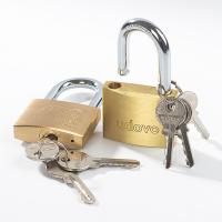China Medium Thick High Security Padlock 20mm 25mm 30mm 40mm 50mm 60mm 70mm Brass Pad Lock for sale