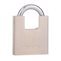 China 40mm 50mm 60mm 70mm High Security Padlock Silver Padlock With Key for sale