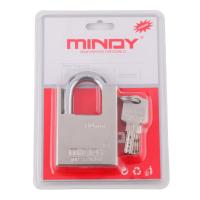 China 40mm 50mm 60mm 70mm High Security Padlock Silver Padlock With Key for sale