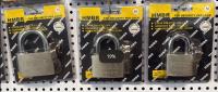 China Customized Stainless Steel Padlock Silver Heavy Duty Padlock 40mm 50mm 60mm 70mm for sale