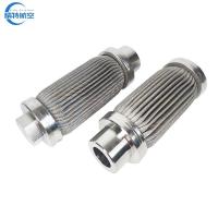 China 5000 Pieces Per Month Sintered Metal Fiber Woven Wire Mesh Filter for Industrial Liquid Filtration for sale