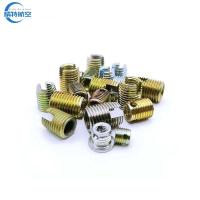 China Customized Stainless Steel 302 307 Self Tapping Threaded Insert for Aluminium Metal for sale