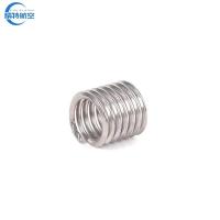 China Surface Finishing Zinc Plated Fastener Wire Tangless Threaded Insert for Aluminium for sale