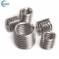 China 100pcs/bag High Grade Stainless Steel DIN8140 Free Run 304 Ss Tailless Wire Thread Insert for Smooth Production Processes for sale