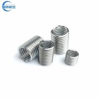 China 100pcs/bag High Grade Stainless Steel DIN8140 Free Run 304 Ss Tailless Wire Thread Insert for Smooth Production Processes for sale