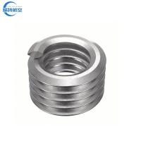 China 100pcs/bag High Grade Stainless Steel DIN8140 Free Run 304 Ss Tailless Wire Thread Insert for Smooth Production Processes for sale
