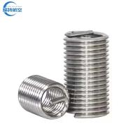 China Factory Direct Sales Threaded Sleeve Metric Thick Wire Thread Inserts for Wooden Furniture Internal and External Thread Inserts for sale
