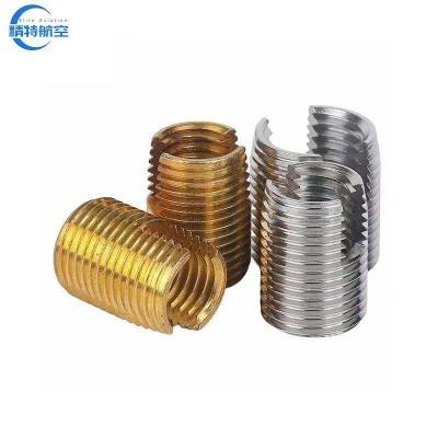 China High Quality Brass Insert Nut with Circular Hole Self-Tapping Insert for sale