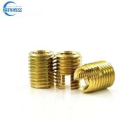 China SS304 Metric 302 M2 M3 M4 Holes Types Self Tapping Screw Bushing Slotted Type Wire Thread Insert for Energy Cars for sale