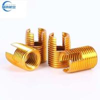 China Factory Customized Brass Insert Nut Self-Tapping Threaded Inserts for sale