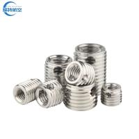 China Metric Thread Sheath SS304 Metric 302 M2 M3 M4 Slotted Type Thread Repair Inset Self Tapping Thread Insert for sale