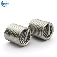 China Stainless Steel M6*1.5D Wire Screw Thread Insert Fastener for Strength Thread Reinforcement 100pcs/bag 500000PCS/Week for sale